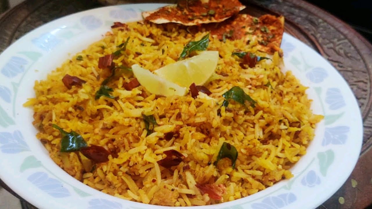 Mango Rice | Easy 15 minutes Raw mango rice - YouTube