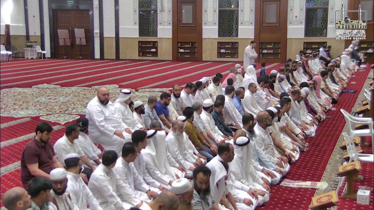 صلاة العشاء والتراويح الشيخ محمد مبارك الفاو 12 رمضان 1443هـ