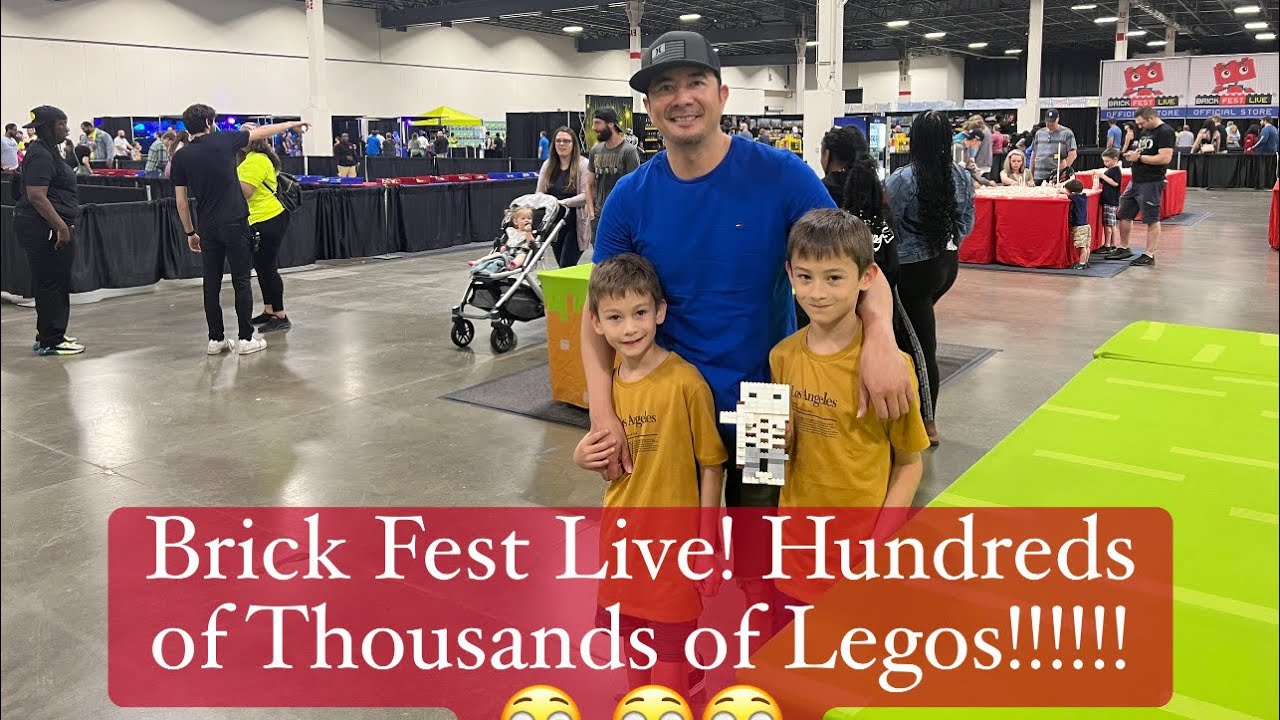 Hundreds of Thousands of Lego Brick Fest live Experience - YouTube