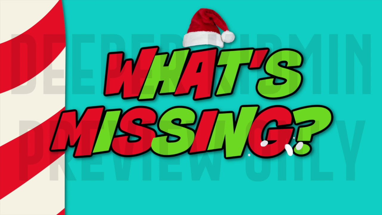 What's Missing: Christmas DKM Preview Only - YouTube