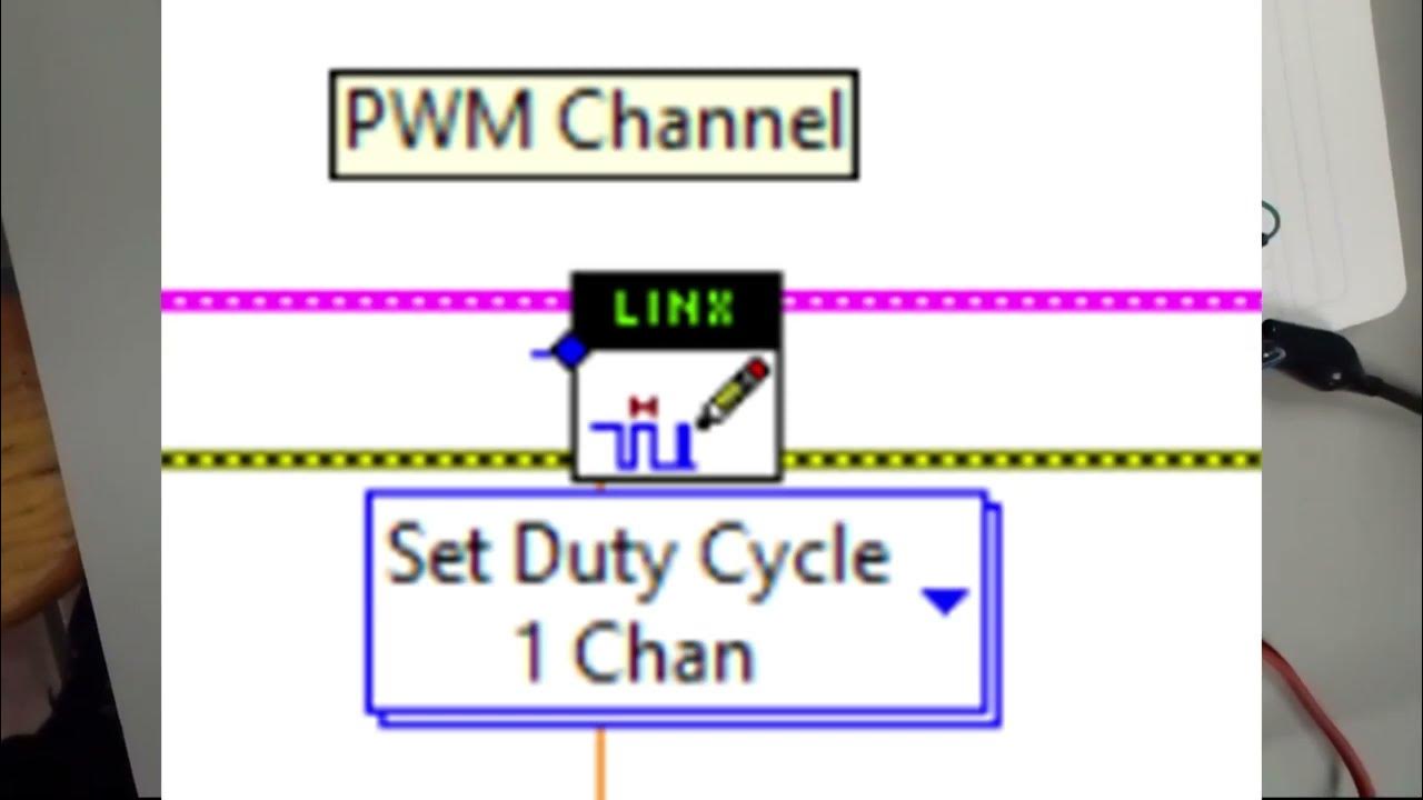 Práctica 6 PWM circuito y LabView 5CV3 - YouTube