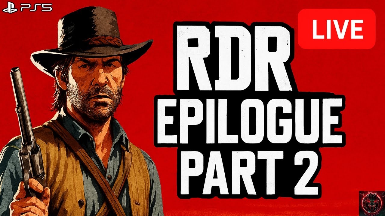 John Marston’s Story Continues – RDR2 Epilogue Part 2 Live! | PS5 ...