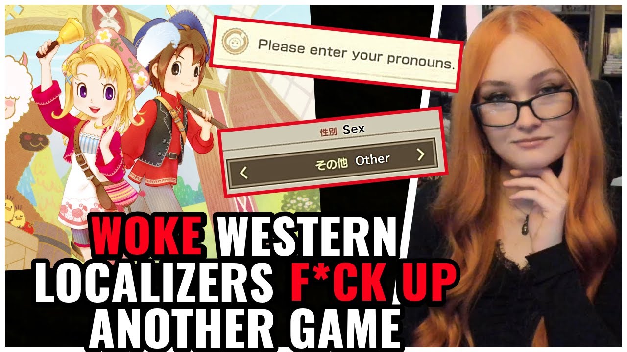 Woke Western Localizers FORCE Pronouns Into Harvest Moon, AI Can't ...