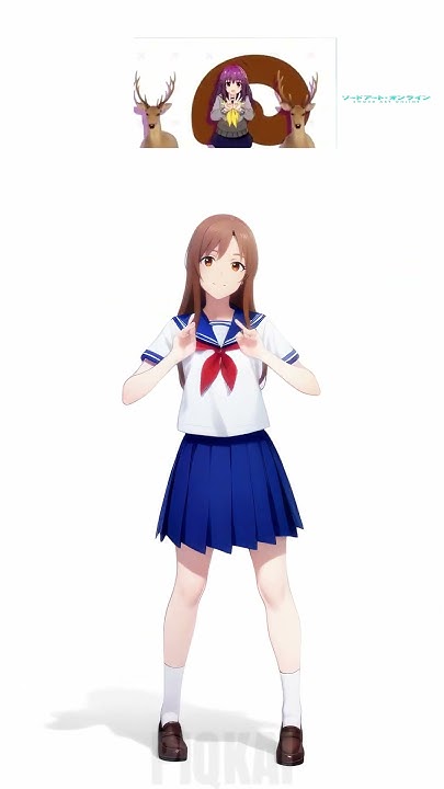 しかのこのこのここしたんたん公式OP dance [SAO ver ] - ソードアート・オンライン - YouTube