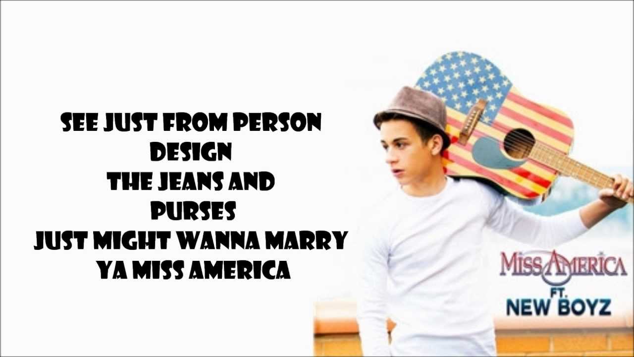 Jeremy Fernandez - Miss America (Ft. New Boyz) Lyrics Video - YouTube