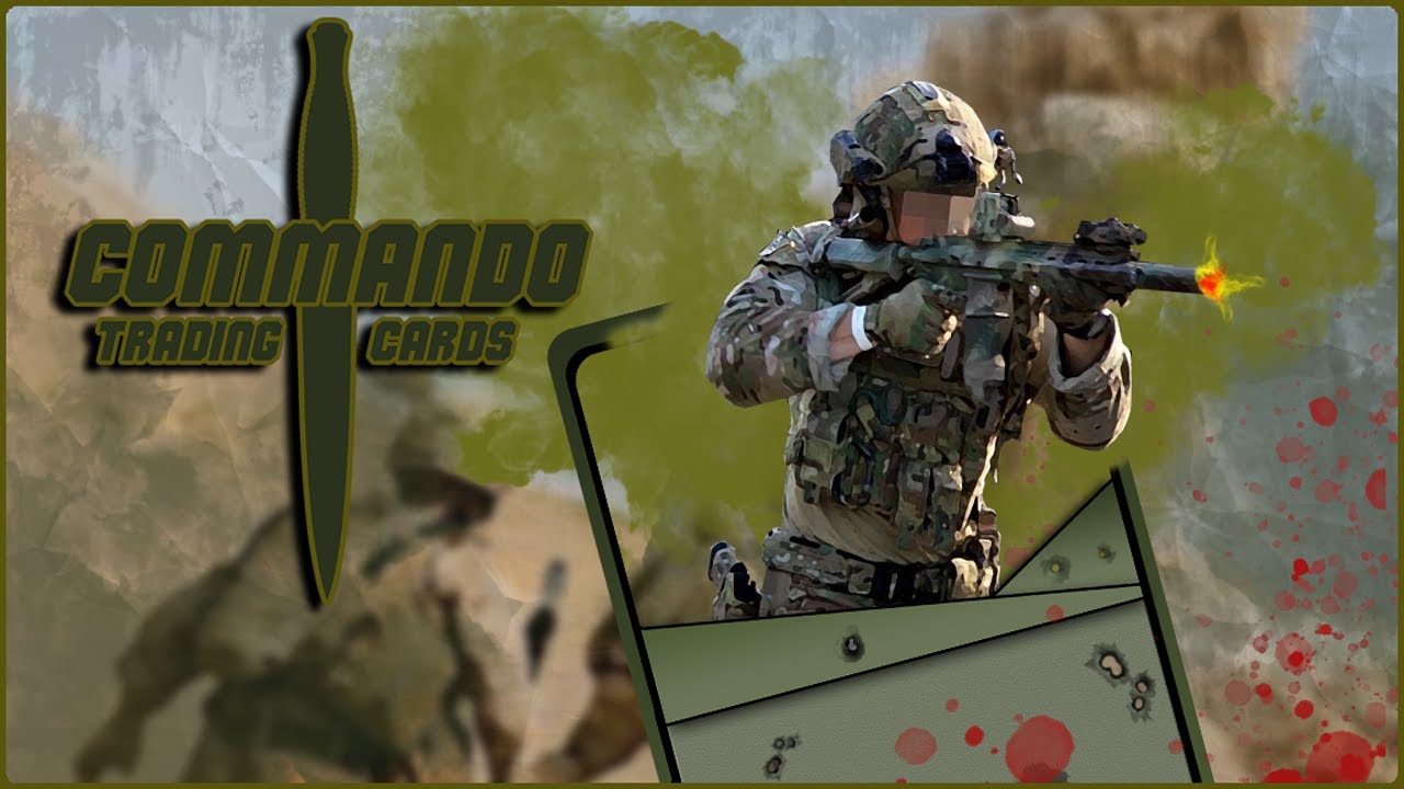 Commando Trading Card Game - YouTube