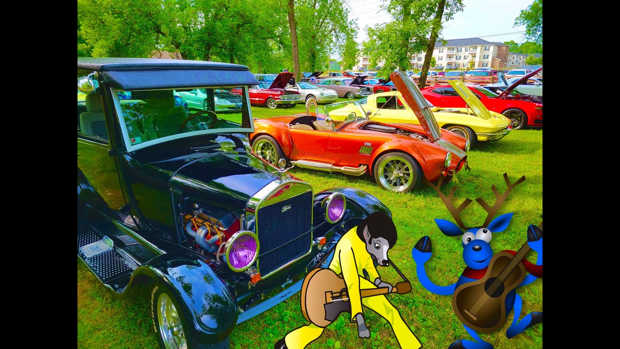LYNDON ELKS LODGE CAR SHOW WITH THE KING HIMSELF - YouTube