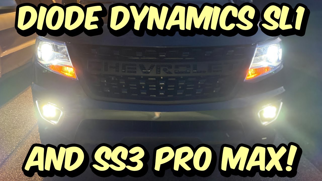 Diode Dynamics Truck LED Lighting Upgrades - SL1 & SS3 Pro Max! - YouTube