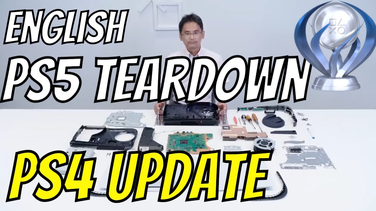 PS4 Update! PS5 Tear down - PS5 Liquid Metal - YouTube