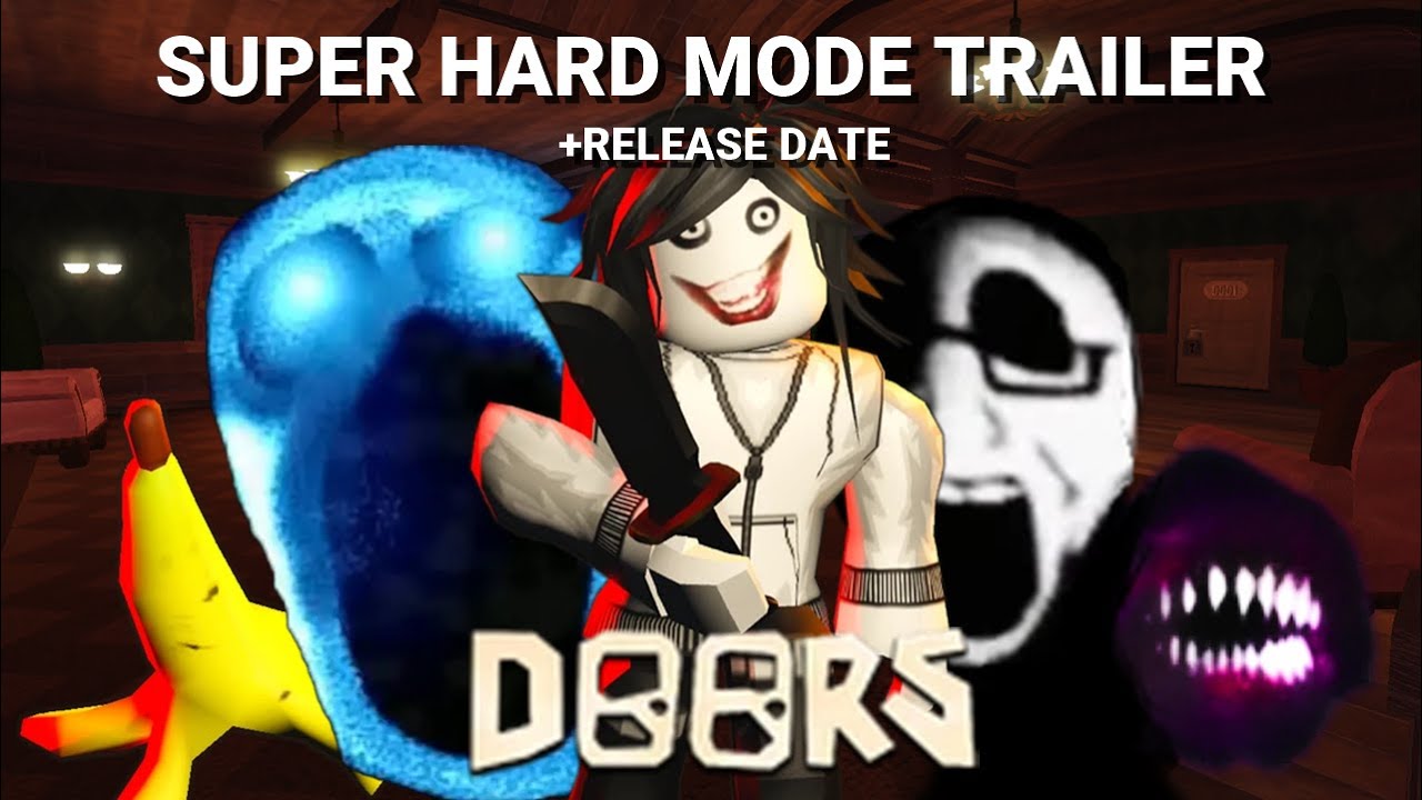 If SUPER HARD MODE Had A Trailer... (Roblox Doors) - YouTube