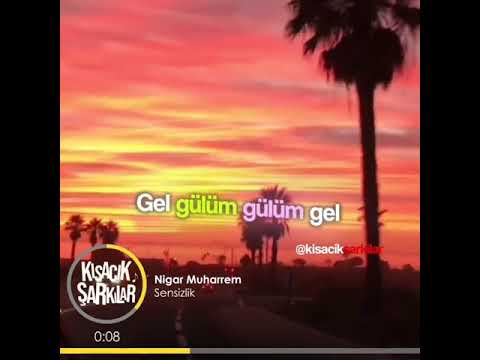 Nigar Muharrem - Sensizlik (Kısacık Şarkılar)