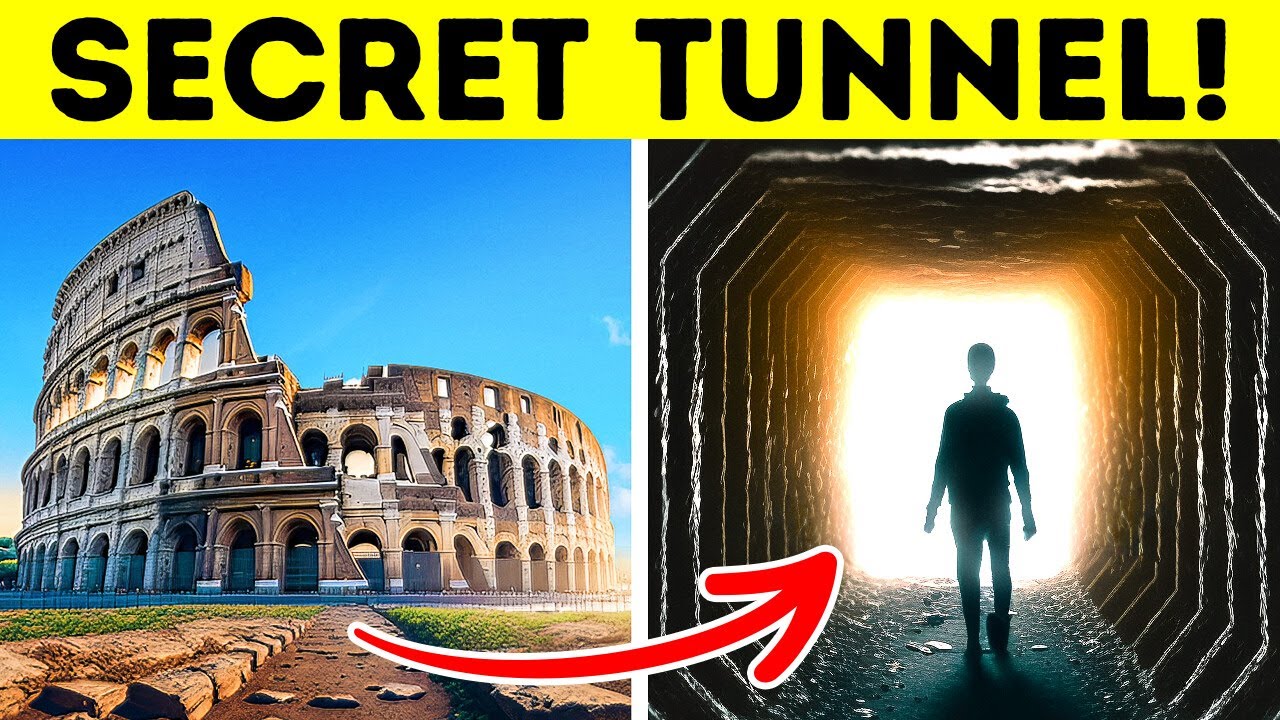 What the Backstage Area of the Colosseum Hides - YouTube