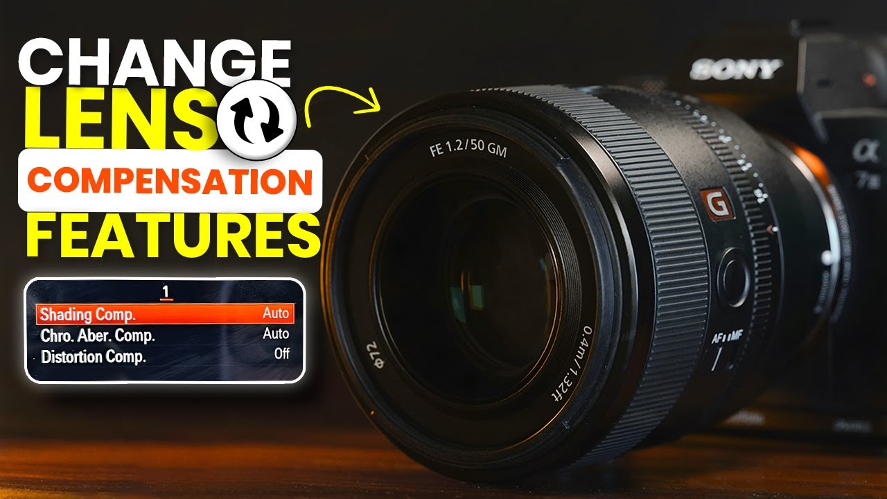 SONY Alpha Users Make THIS MISTAKE with Lens Compensation Setting - Fix ...