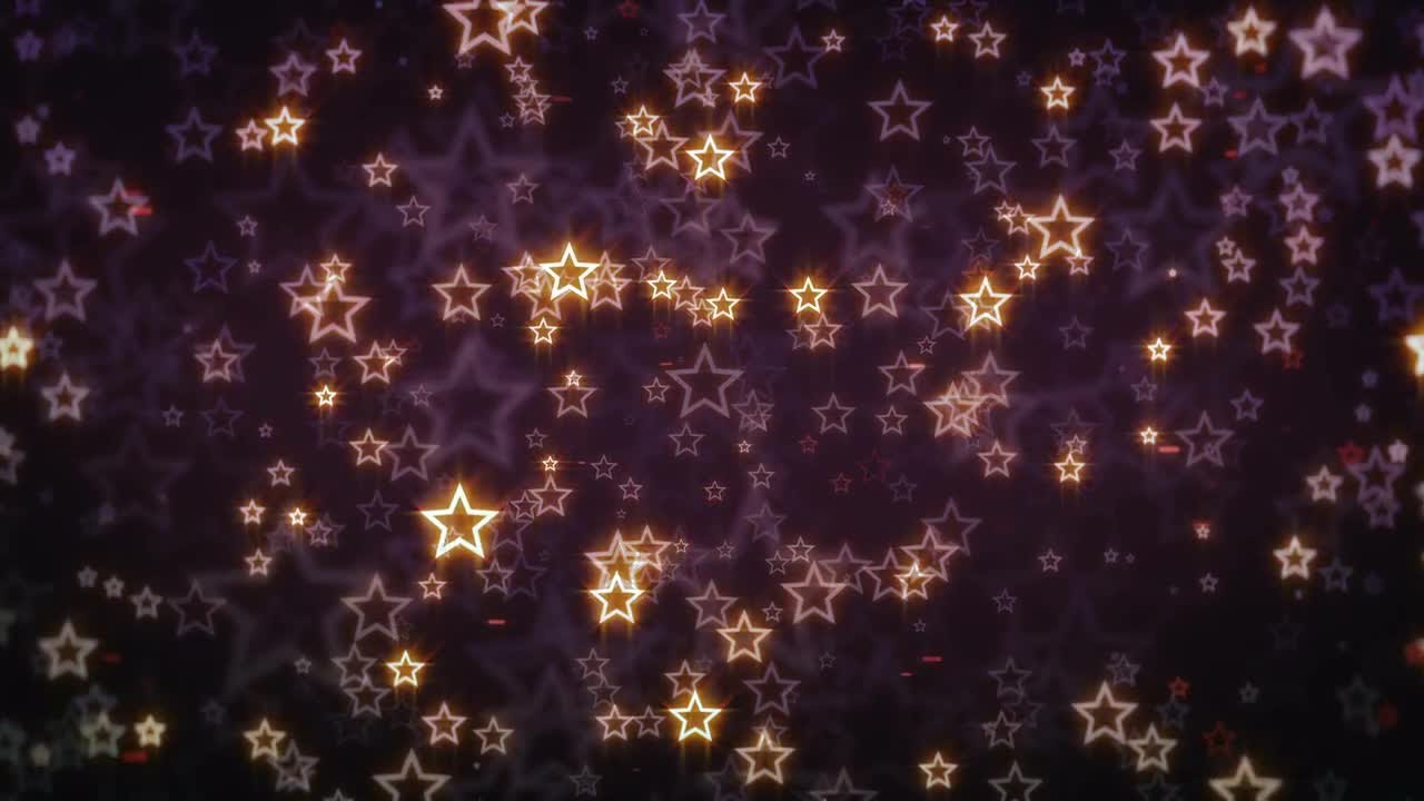 Neon Stars Background Stock Motion Graphics - YouTube