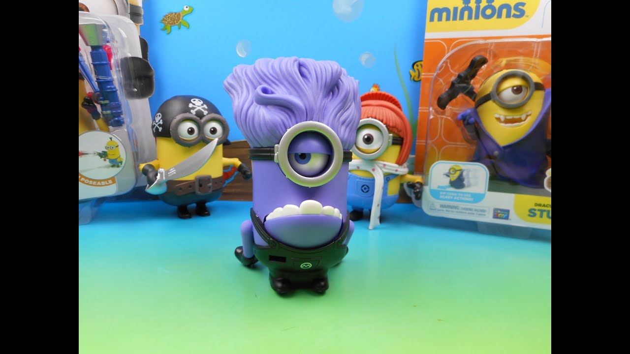 Despicable Me 2 Purple Minions Plush
