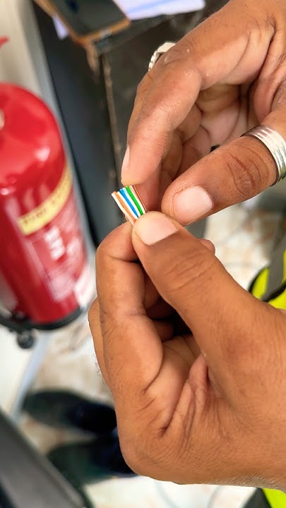 How to wire up ethernet Plugs EASY WAY cat6/5e & RJ #ethernet # ...