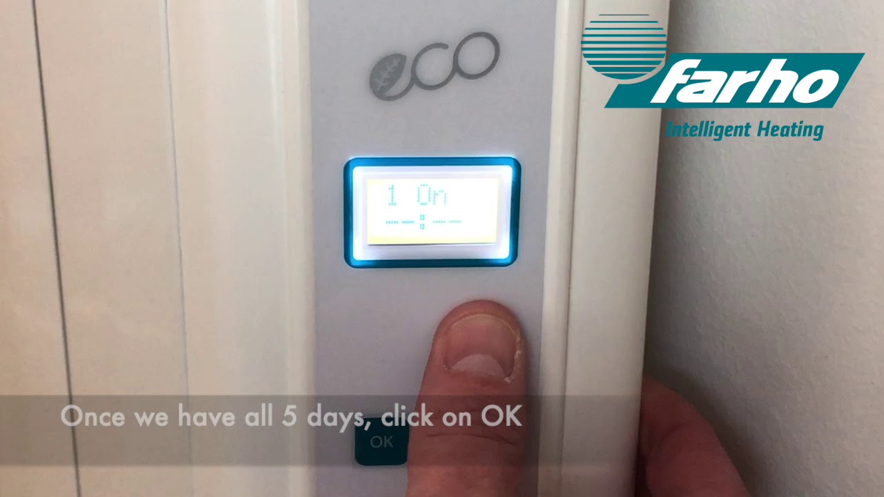(ENG sub) ECO GREEN programming tutorial - Farho heater - YouTube