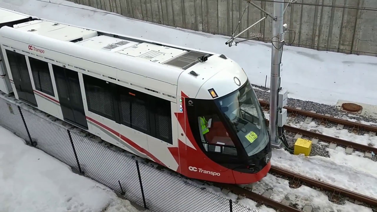 O-Train Confederation Line Testing - YouTube