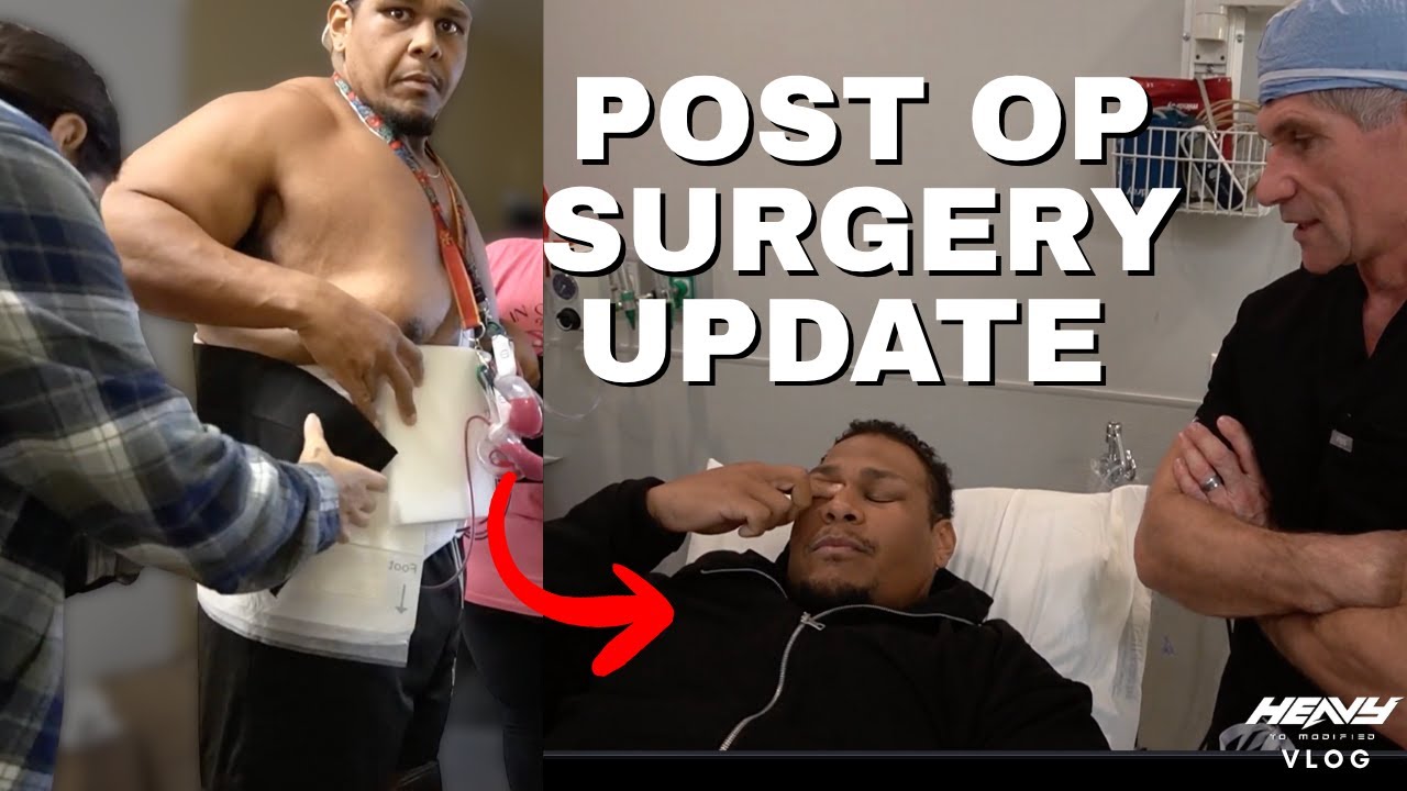 Skin Removal Surgery Recovery: Day 1 Update - YouTube