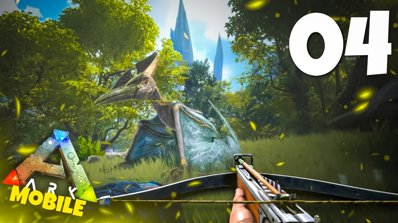 😍Taming Pteranodon & Exploring Extinction Map — ARK Mobile | Ep 04 ...