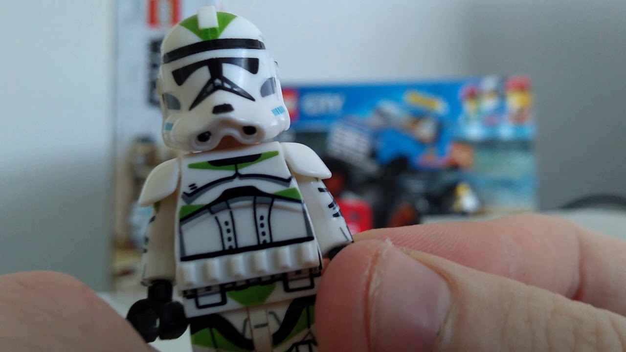 Lego 442nd clone trooper unboxing (first unboxing video) - YouTube