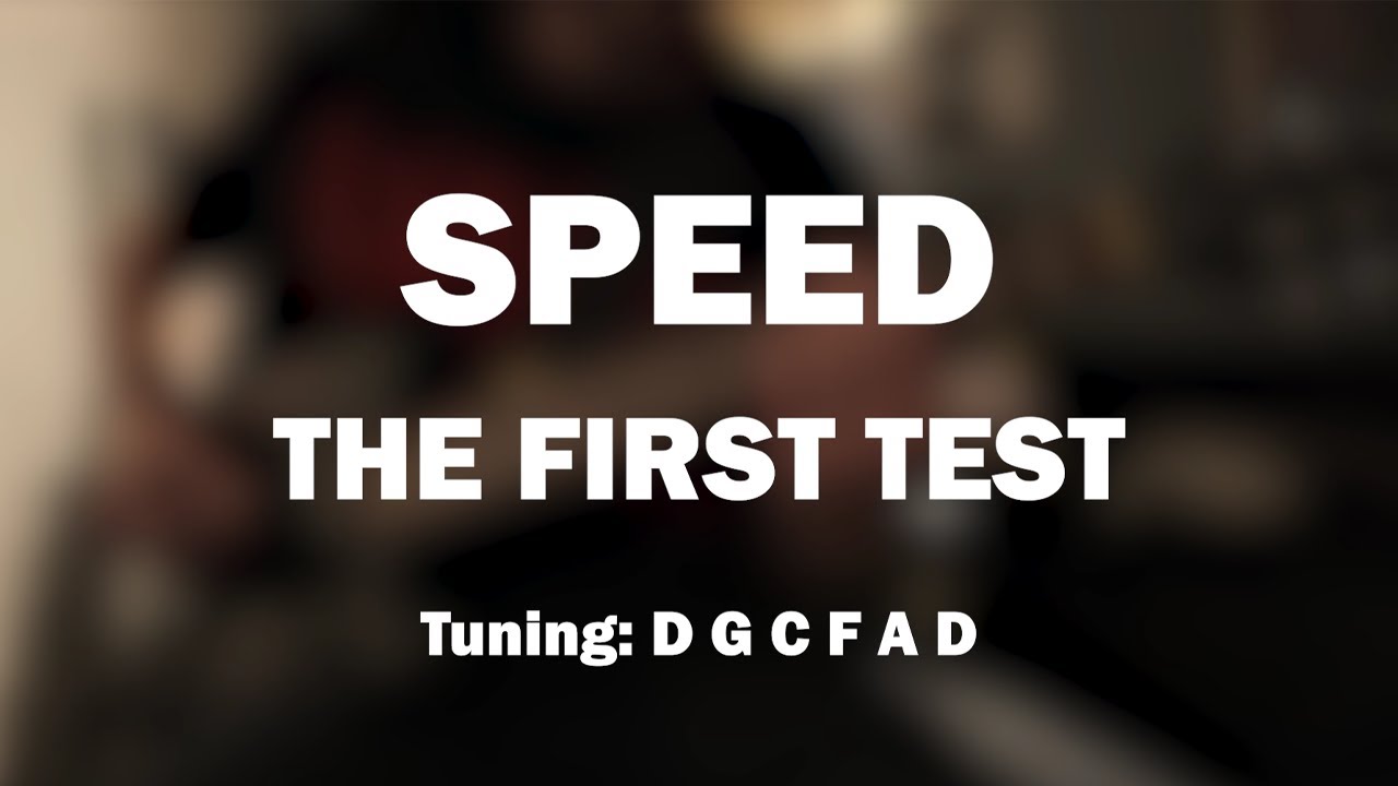 Speed | The First Test | Guitar Cover - YouTube