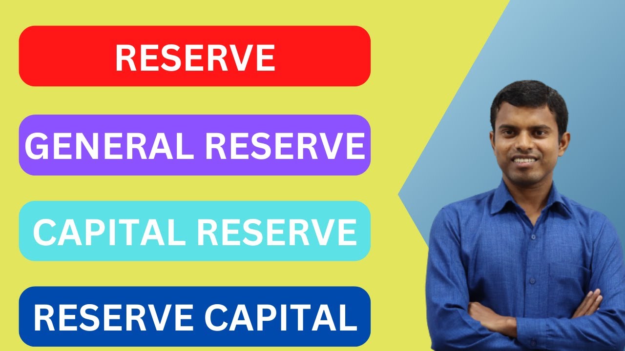 Difference between Capital Reserve and Reserve Capital and Reserve vs ...