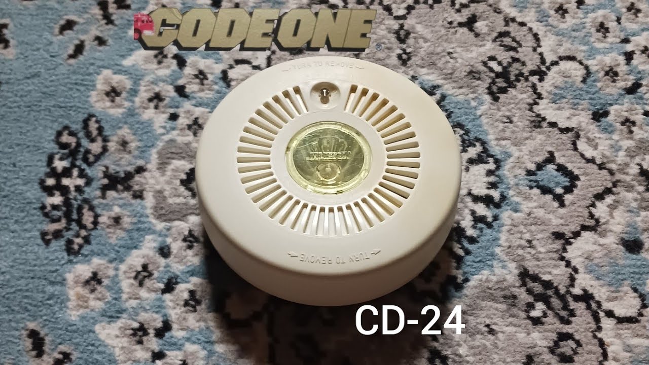 Review of the Jameson CD-24 Smoke Alarm - YouTube