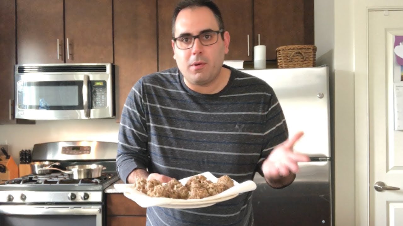 Let's Make Meatballs! (Cooking With Rob) - YouTube