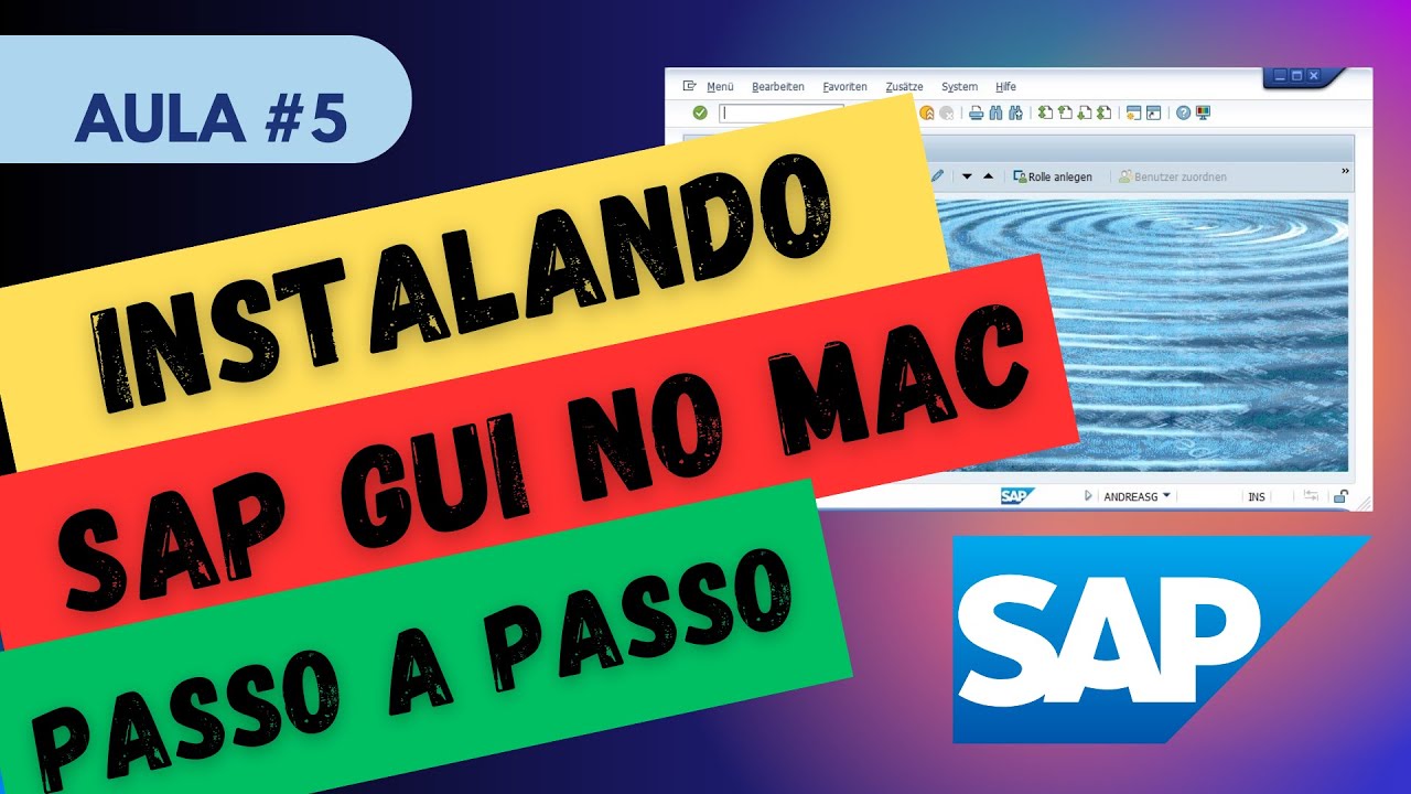 Instalando SAP GUI no macOS e configurando Temas #sap #abap - YouTube