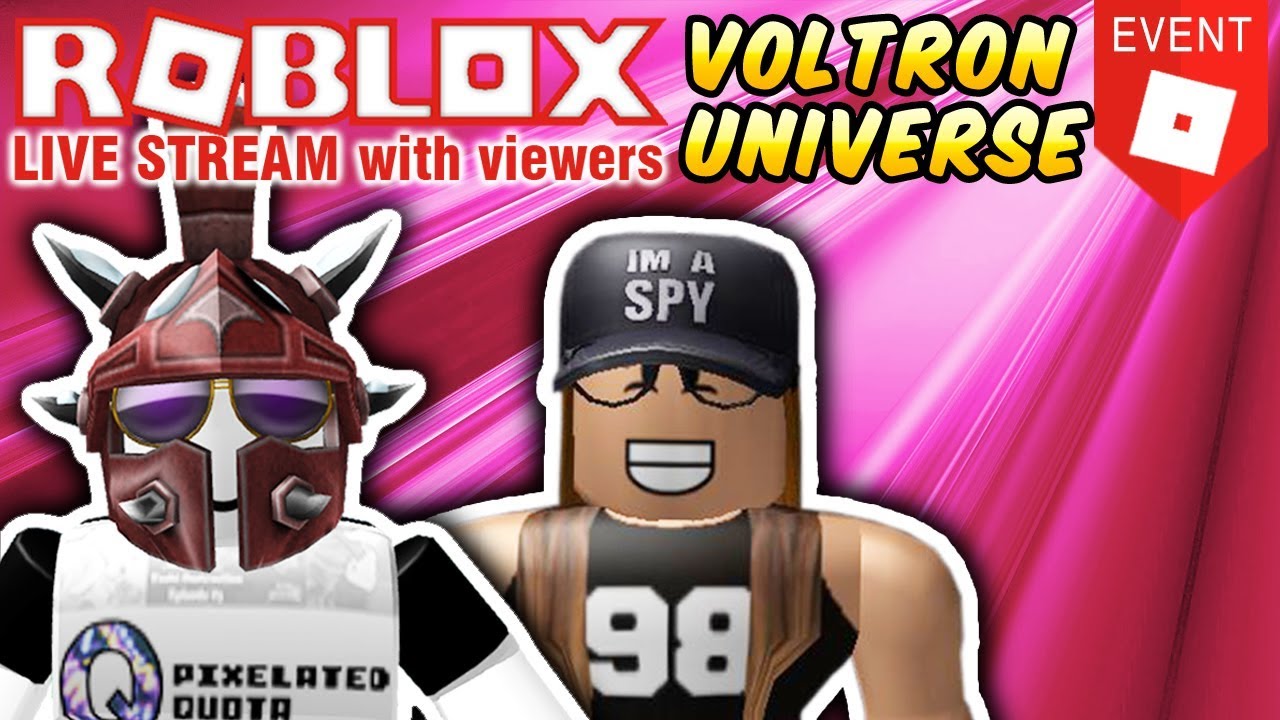 🔴 ROBLOX: PLAYING WITH VIEWERS 🔴 JAILBREAK, VOLTRON UNIVERSE EVENT, and ...