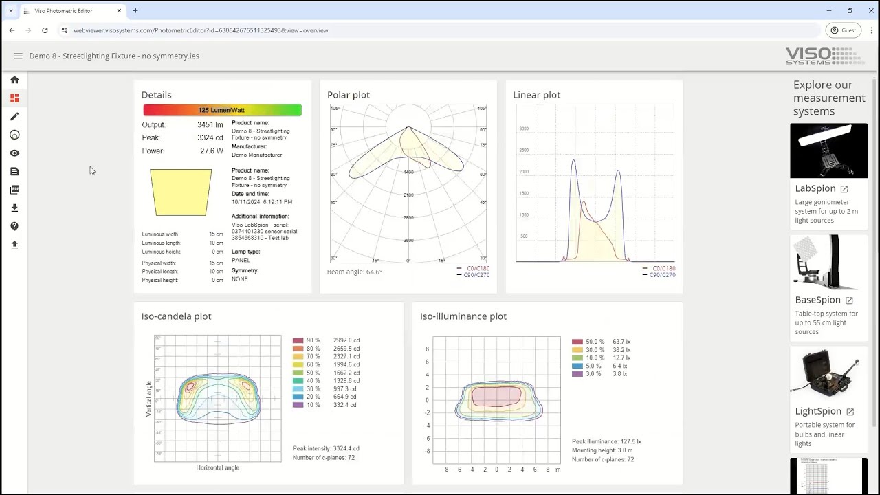 IES and LDT Editor - free online photometric editor - YouTube