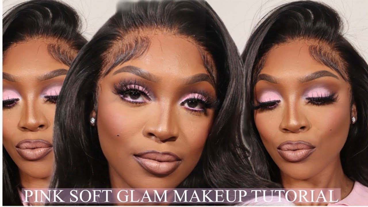 Pink Soft Glam Makeup Tutorial - YouTube