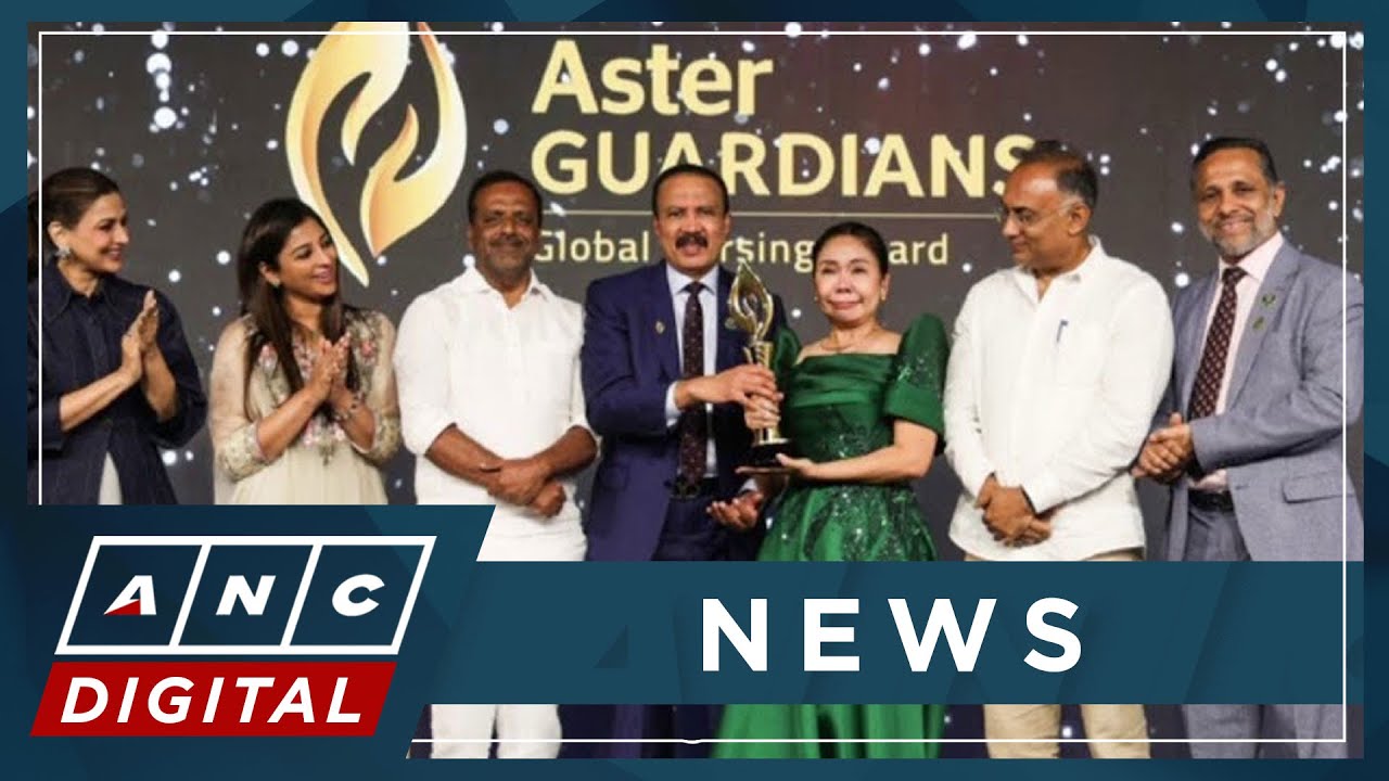 Filipina nurse Maria Victoria Juan bags Aster Guardians Global Nursing ...