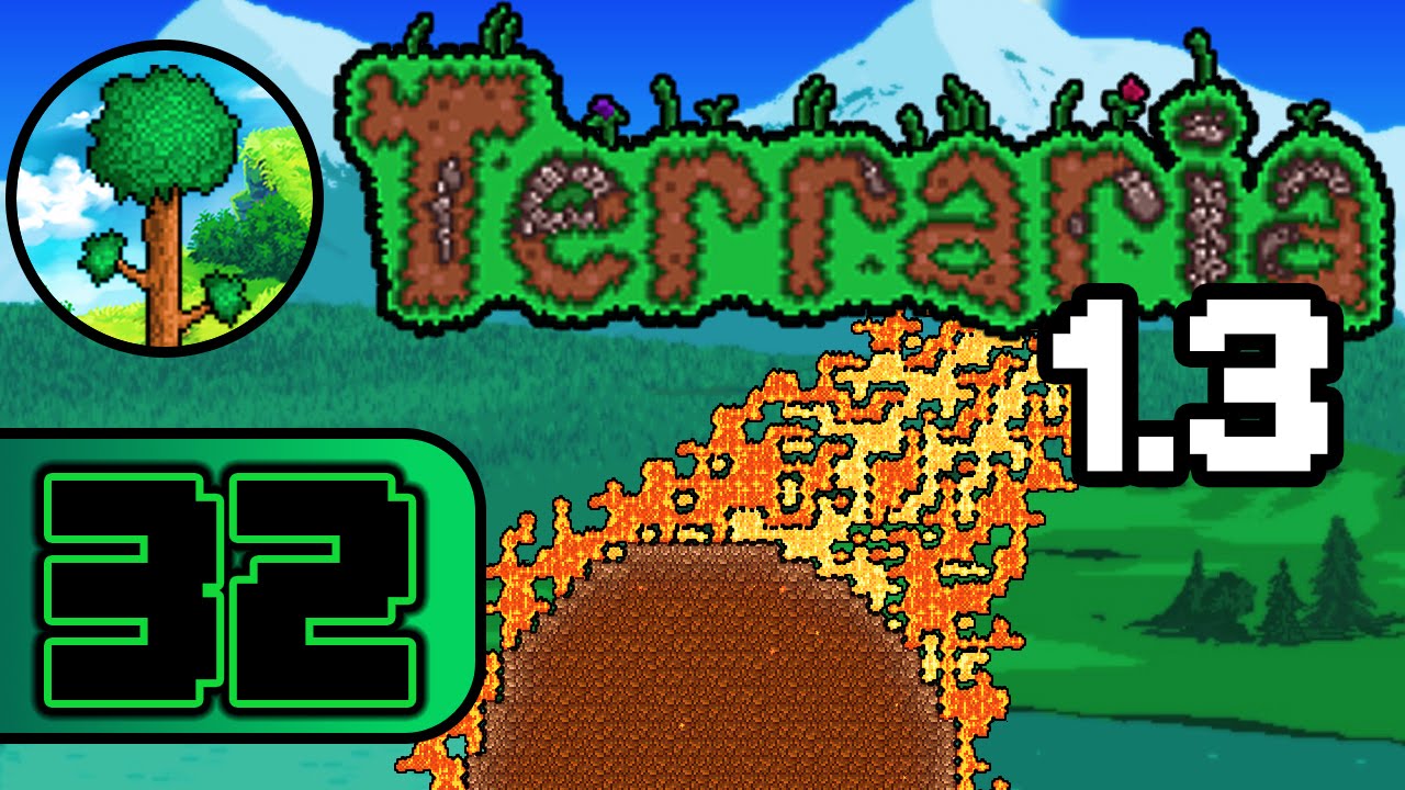 Let's Play: Terraria - Episode 32 - A METEORITE HAS LANDED - YouTube