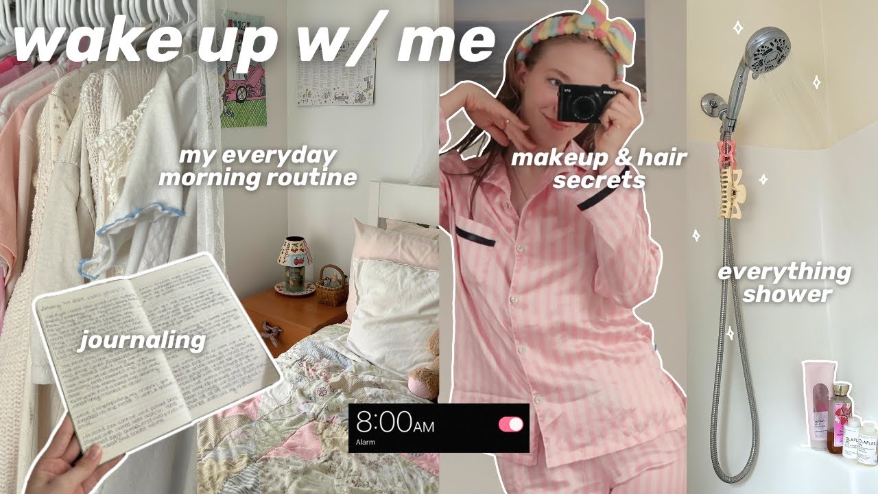 8am Morning Routine Realistic Self Care Healthy Habits Reset