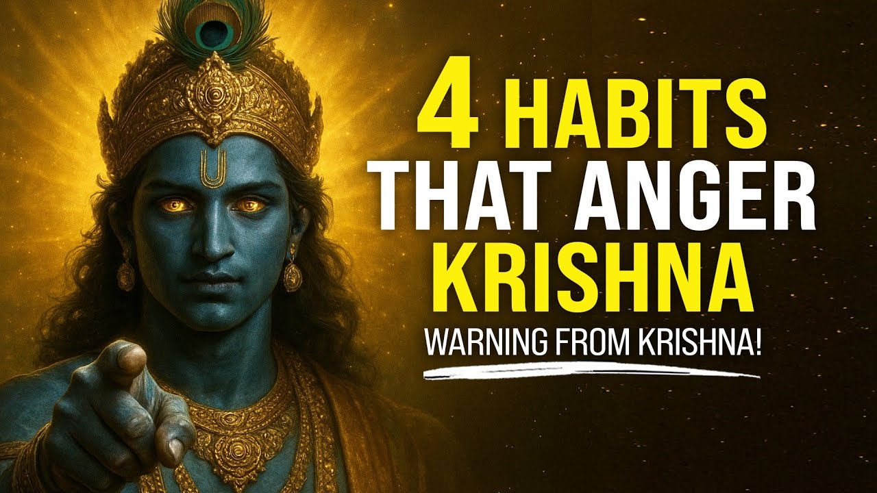 4 Habits That Anger Krishna - Stop These Before It's Too Late | Krishna ...