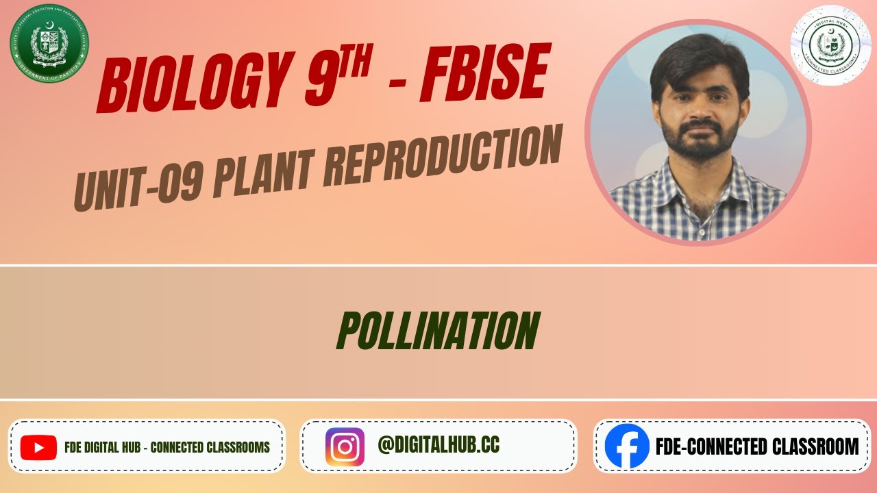 Plant Reproduction | Self & Cross Pollination | Chapter 9 | Grade 9 ...
