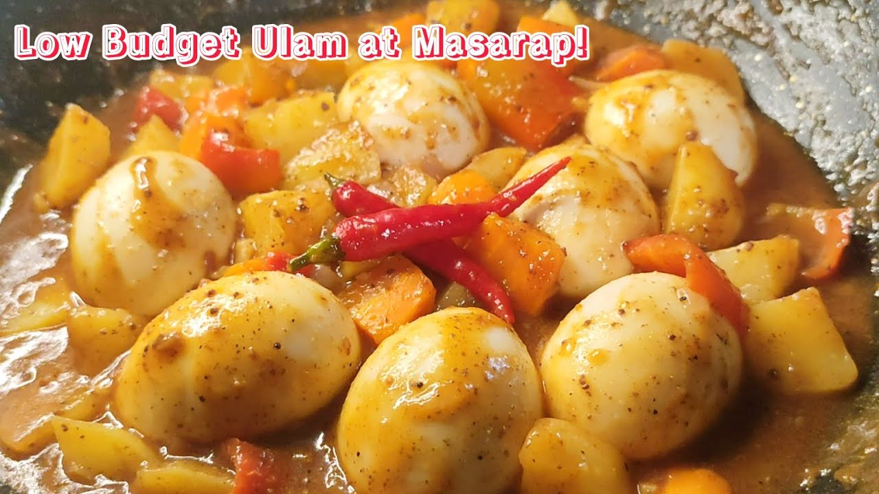 KALDERETANG ITLOG | MASARAP AT MURA PA | EASY ULAM RECIPE | Panlasang ...