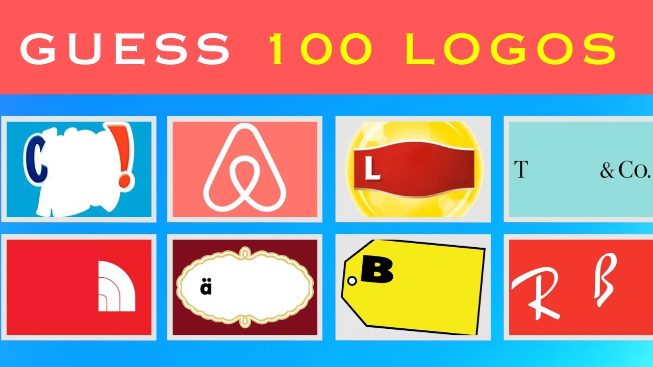 Guess 100 LOGOS | 3 seconds | Logo Quiz 2023 - YouTube