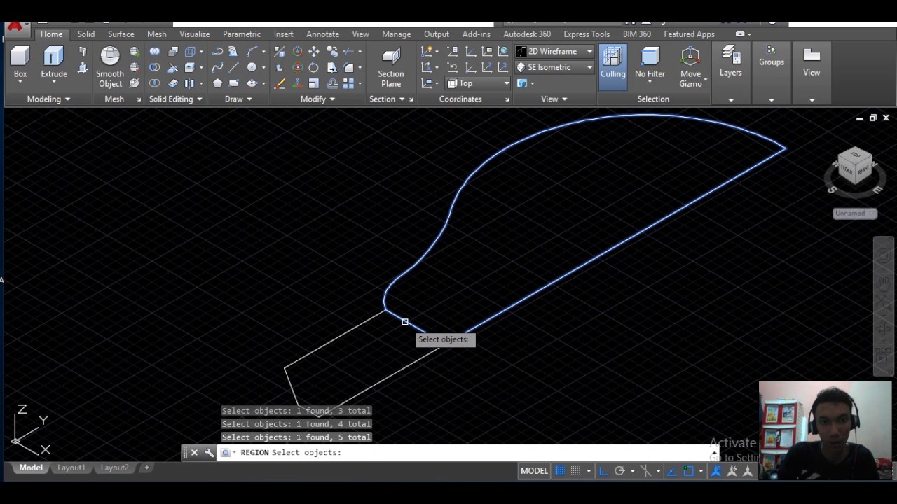 Tutorial Membuat Lampu Bohlam Menggunakan AutoCAD 2015 - YouTube