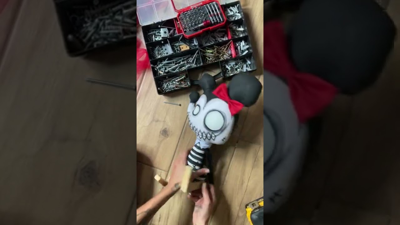 Making a Monster Minnie Mouse ! - YouTube
