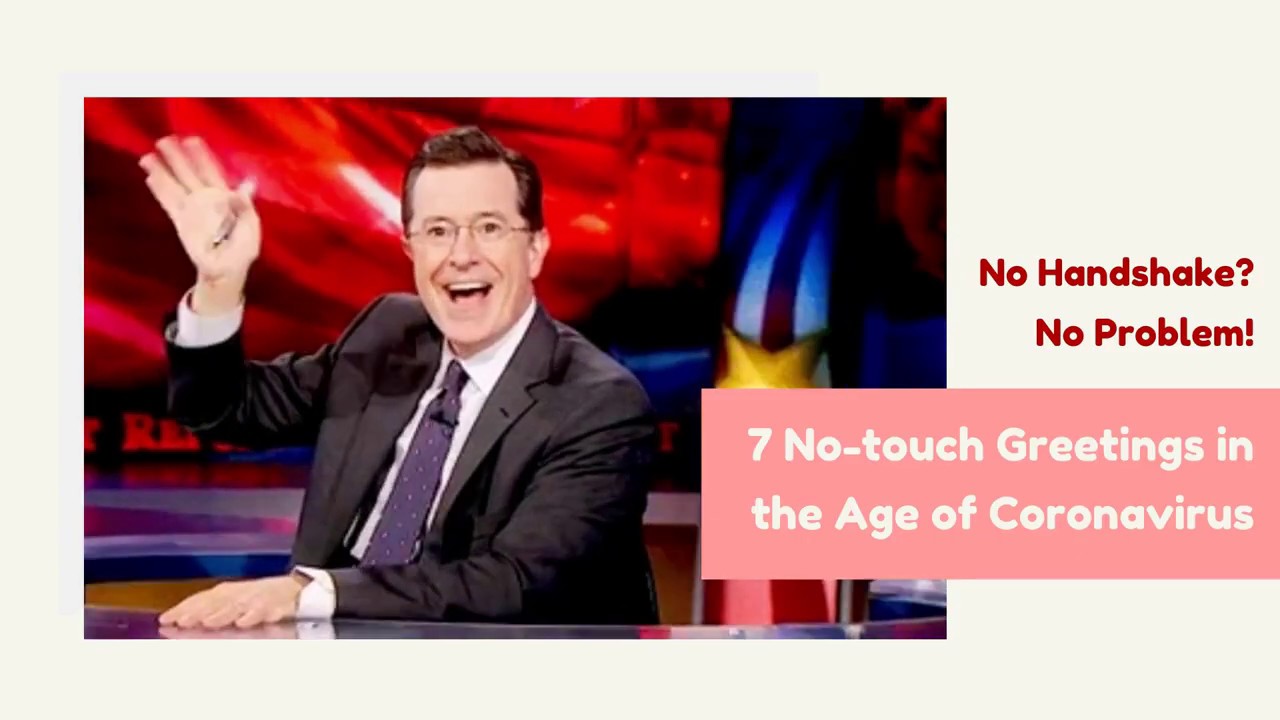 Practice Social Distancing with No-touch greetings in the age of COVID ...
