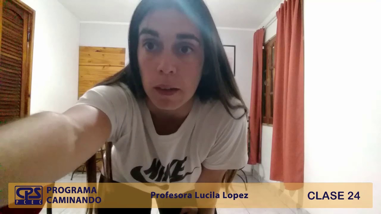 24° Clase de Gimnasia para Adultos: "Programa Caminando" - Prof. Lucila ...