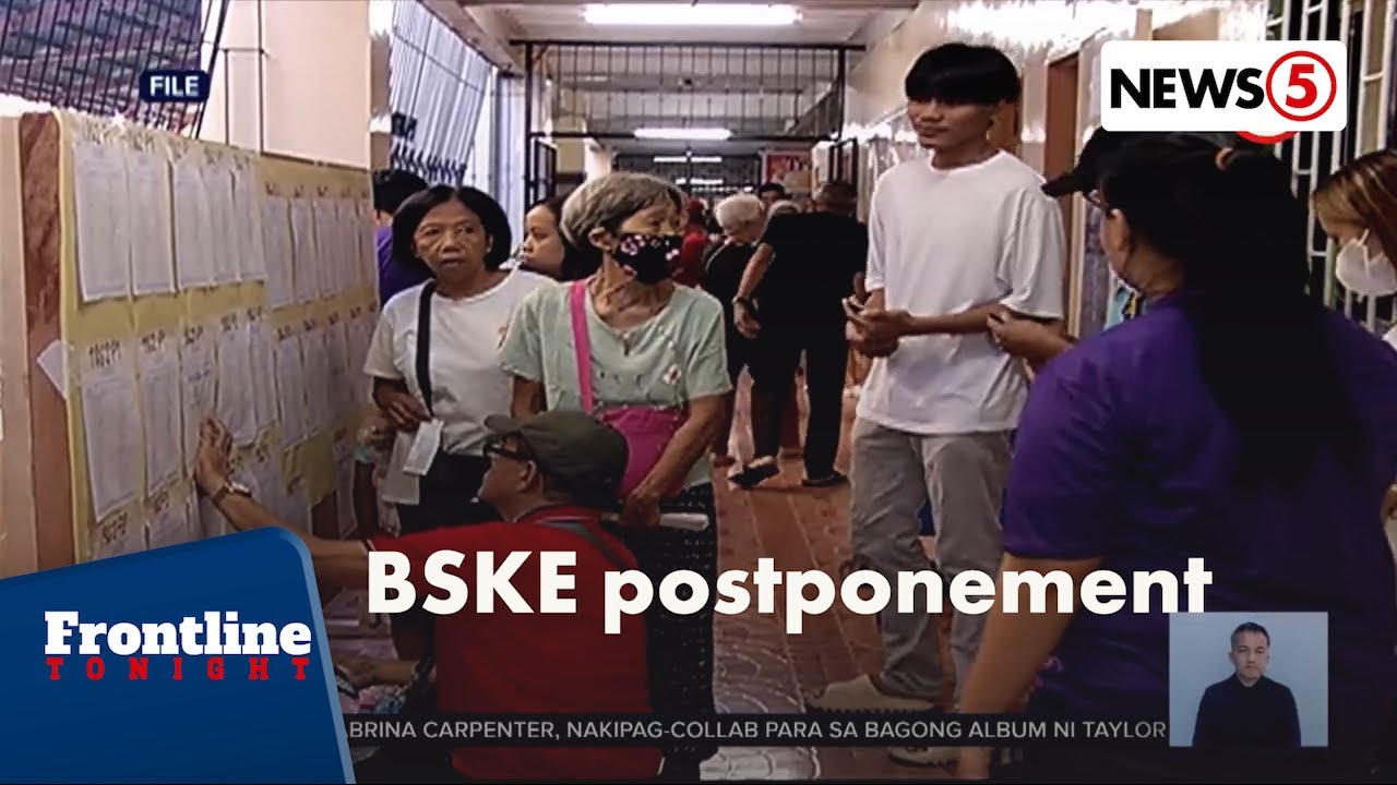 Barangay at SK elections, 'di matutuloy ngayong taon | Frontline ...