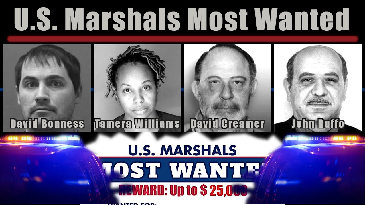 4 U.S. Marshals Most Wanted Fugitives - YouTube