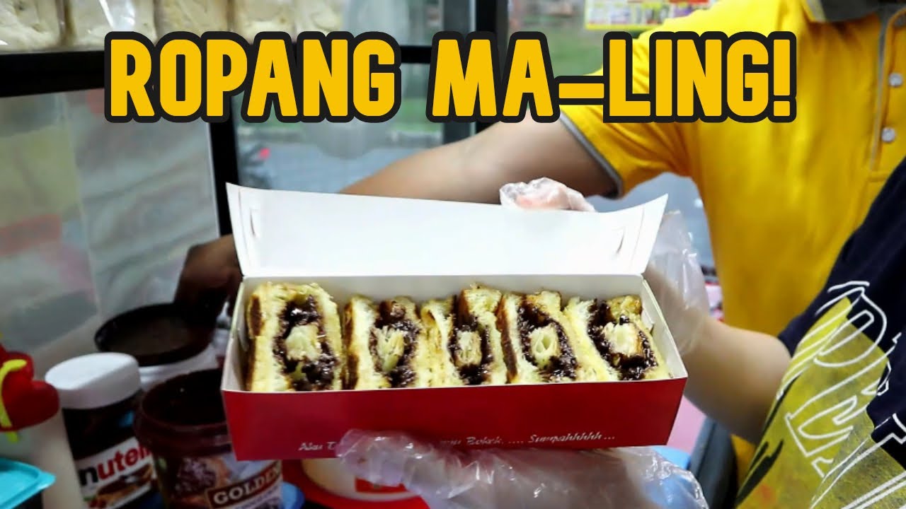 ROTI PANGGANG MA-LING. ROPANG KEKINIAN BOSS! - YouTube