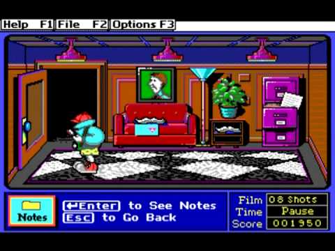 Super Solvers Midnight Rescue Original MS-DOS Version - YouTube