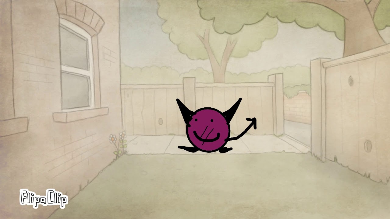 Evil jumping 2d animation - YouTube