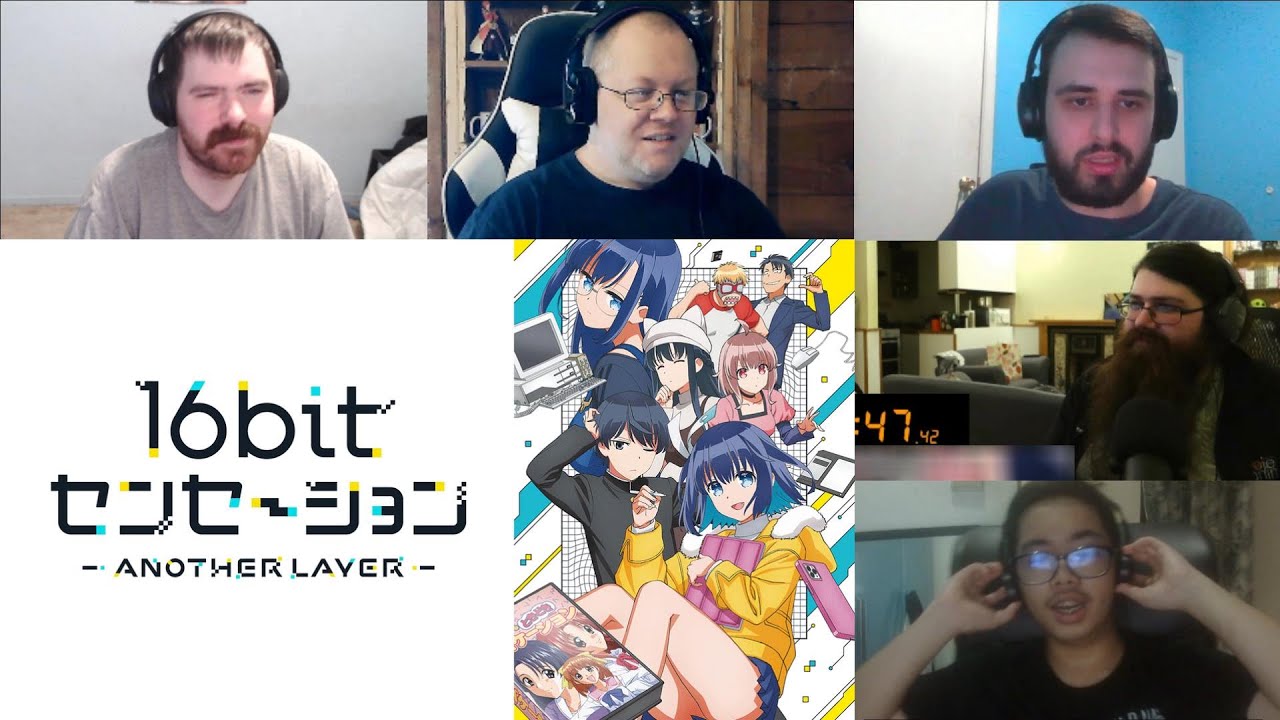 【海外の反応】16bitセンセーション 4話 16bit Sensation: Another Layer Episode 4 Reaction Mashup - YouTube